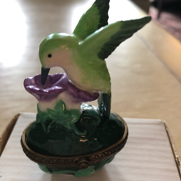 Midwest | Accents | Hummingbird Hinged Box Nwt Box | Poshmark